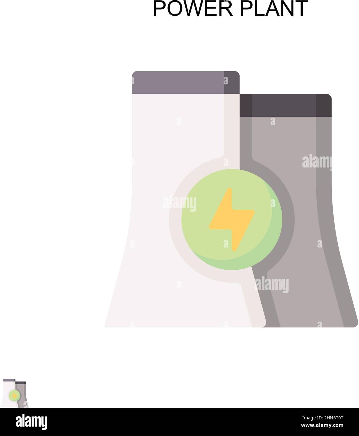 Gas turbine building Stock Vector Images - Alamy