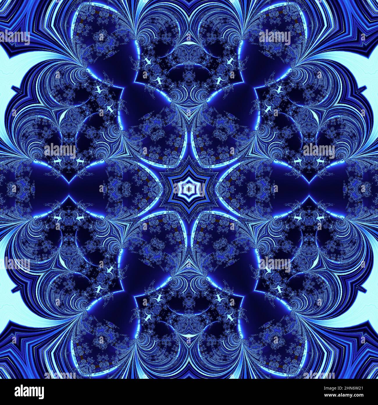 Abstract Computer generated Fractal design. A fractal is a never-ending ...