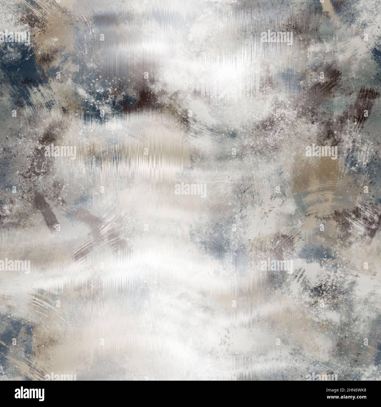 Seamless neutral and white grungy classic abstract surface pattern ...