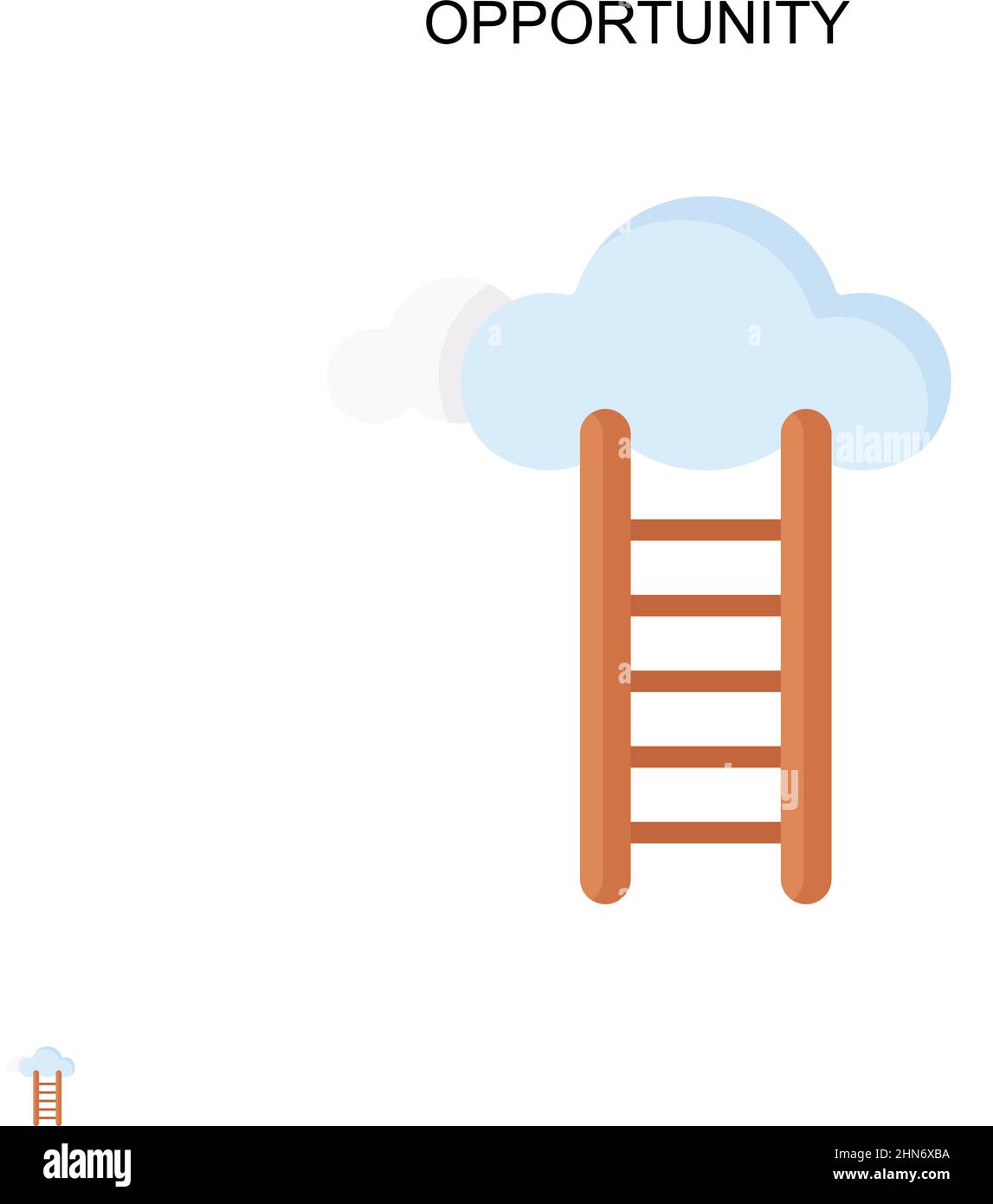 Opportunity Simple vector icon. Illustration symbol design template for ...