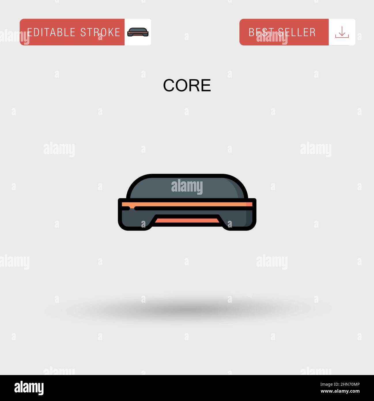 Seo goal icon simple Stock Vector Images - Alamy