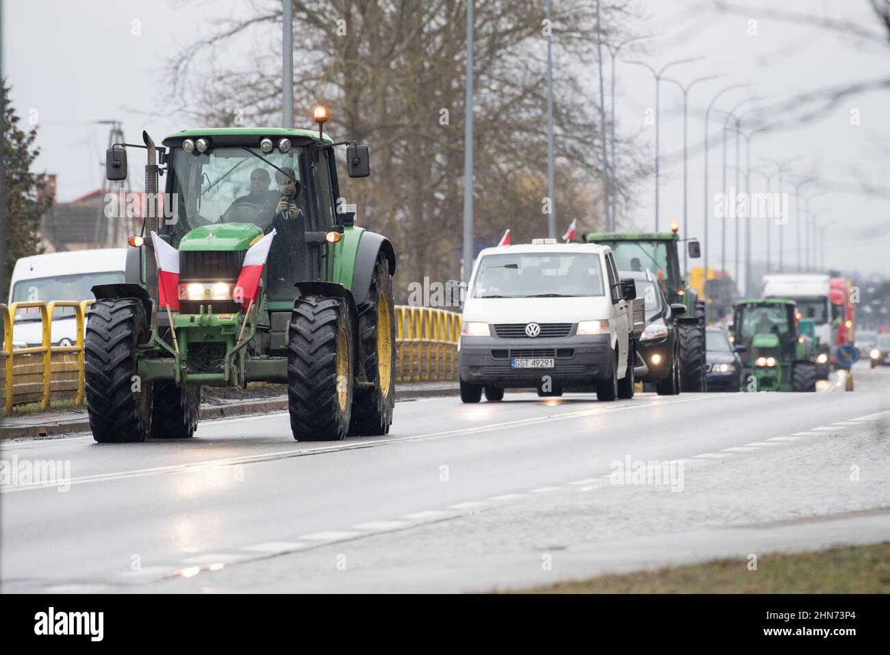Poland agrounia farmers protest hi-res stock photography and images - Alamy
