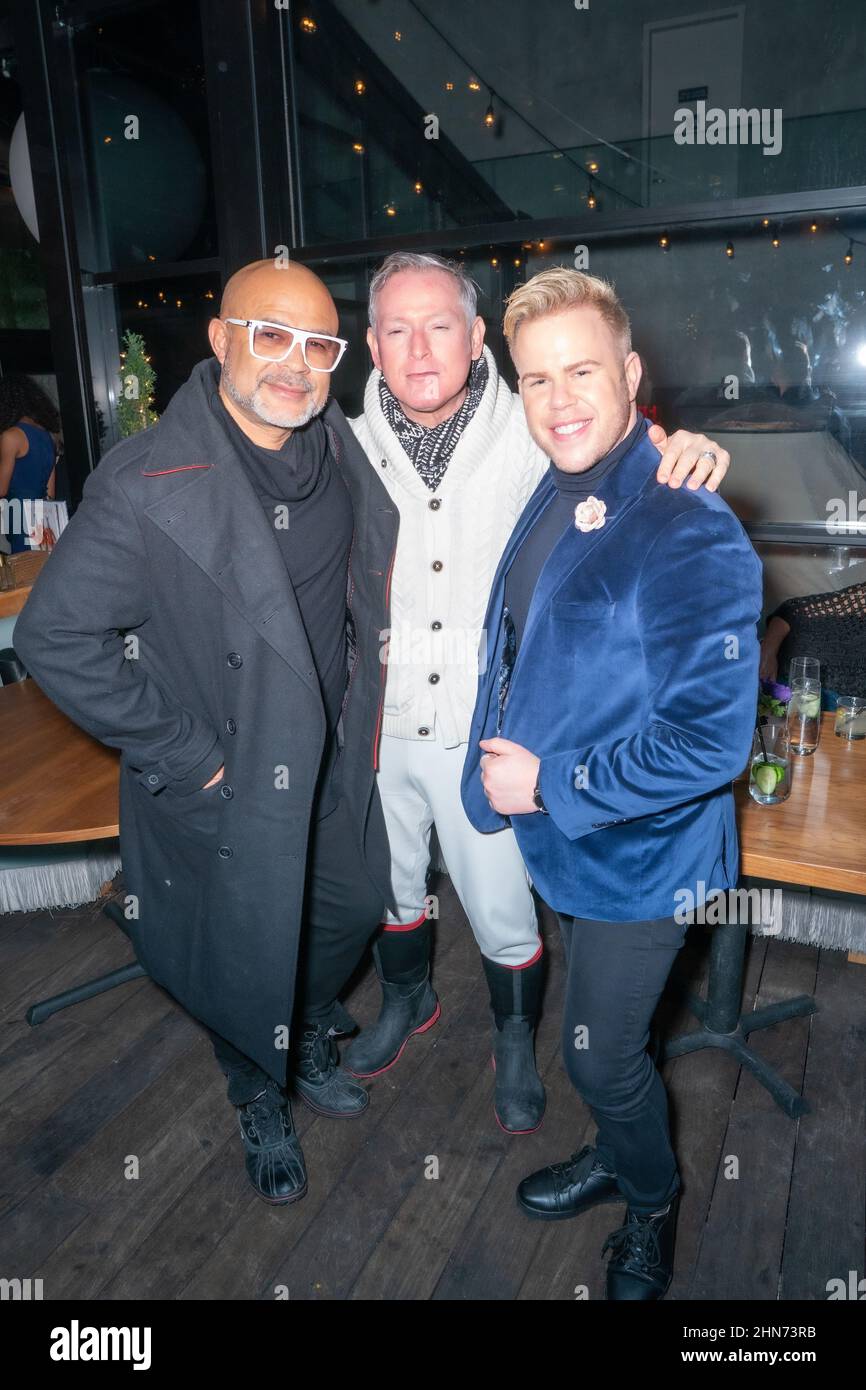 Ezequiel de la Rosa, Montgomery Frazier and Andrew Werner attend the ...