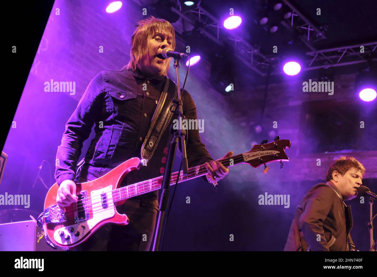 Southampton, UK. 12th Feb, 2022. Bassist Mick Couch, formerly from The ...