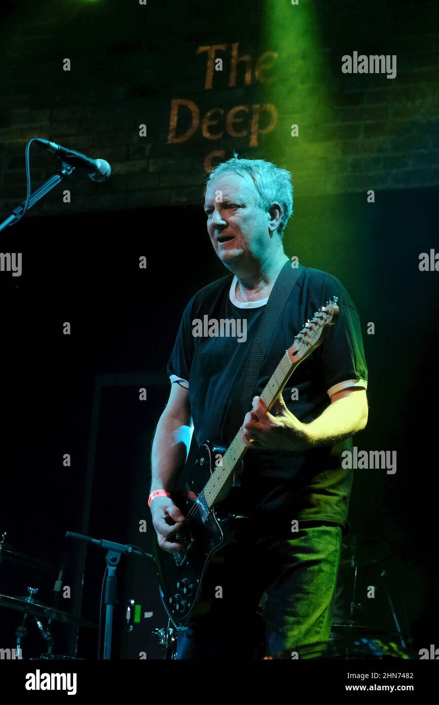 Southampton, UK. 11th Feb, 2022. Simon Stebbing, former guitarist and ...