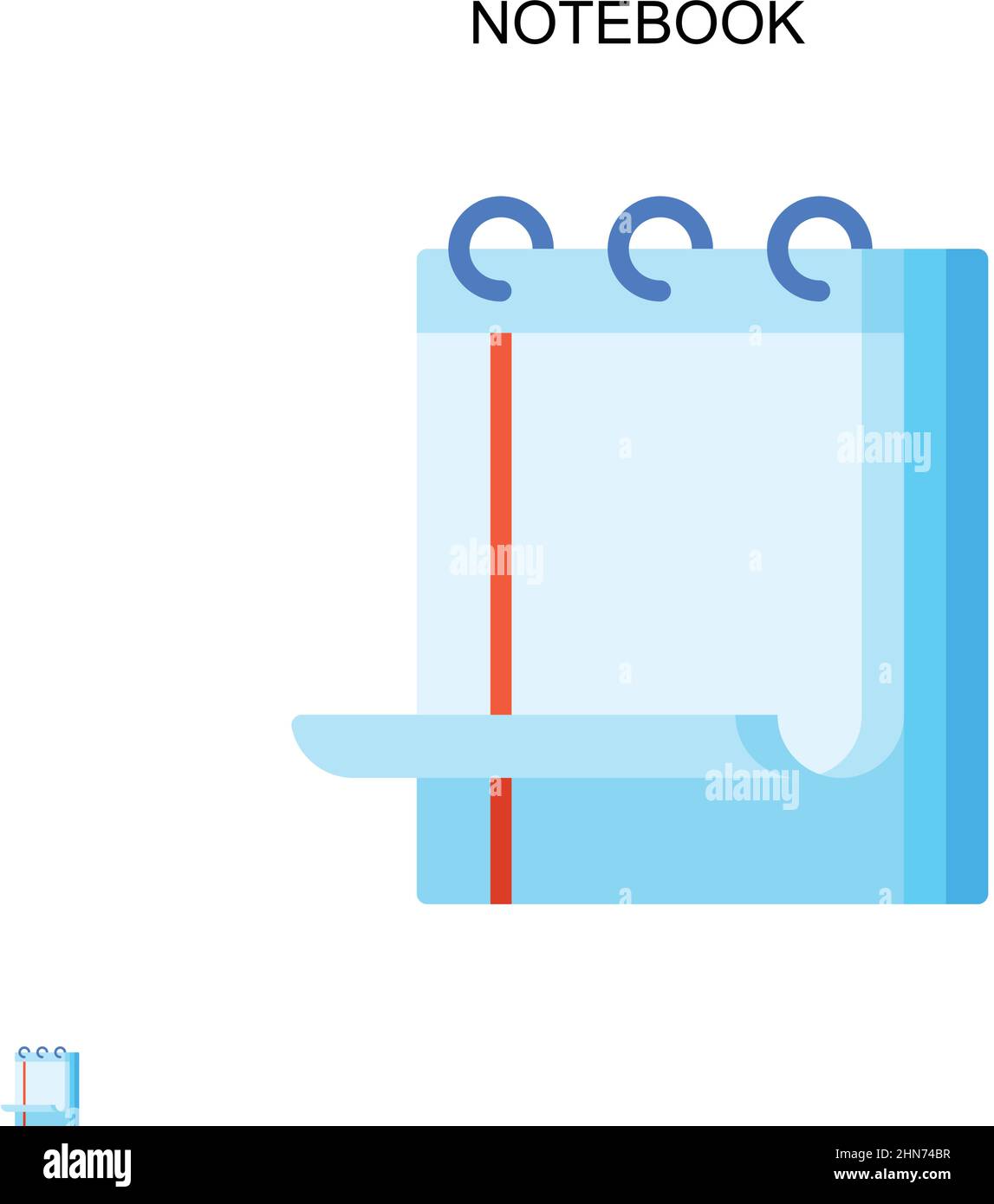 Notebook cover design Stock Vector Images - Alamy