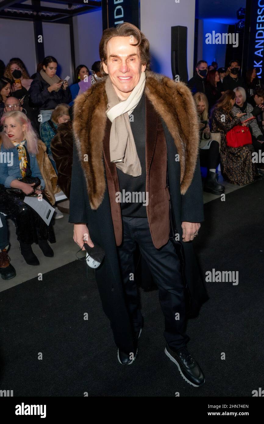 Couri Hay attends the Frederick Anderson NYFW AW22 Runway Show at ...