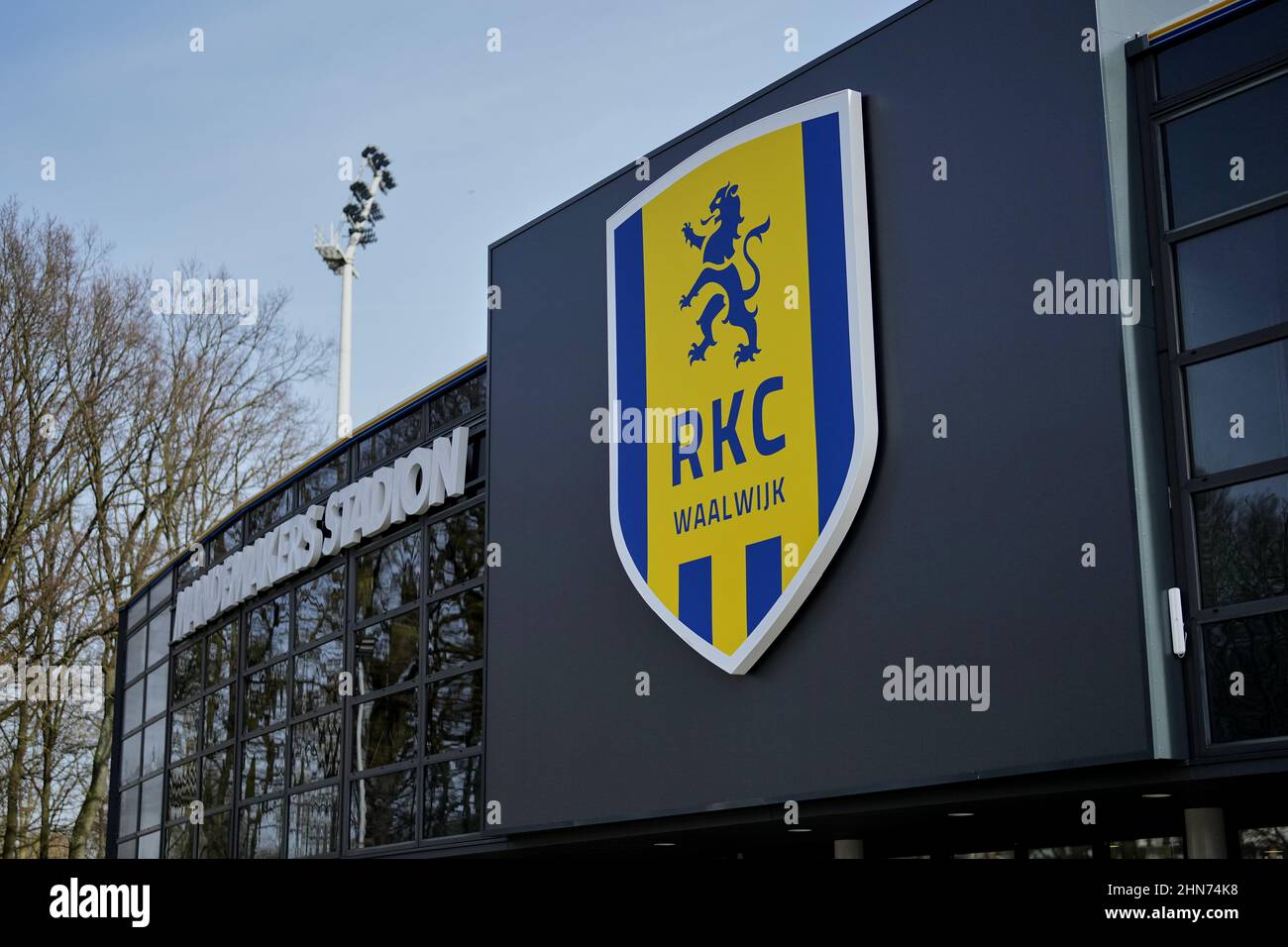 Waalwijk - rkc stadium during the match between RKC Waalwijk v ...