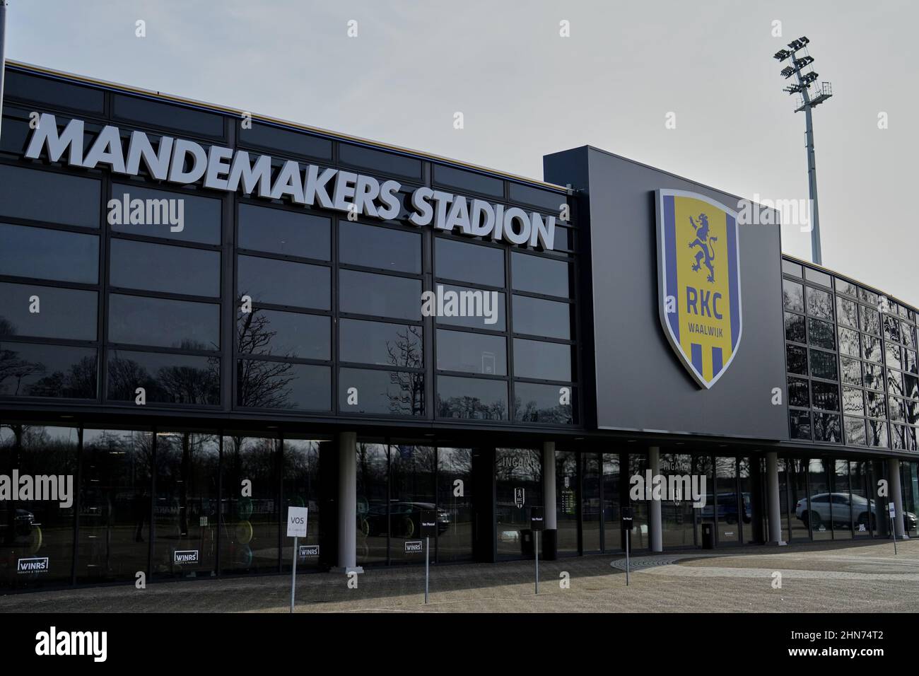 Waalwijk - rkc stadium during the match between RKC Waalwijk v ...