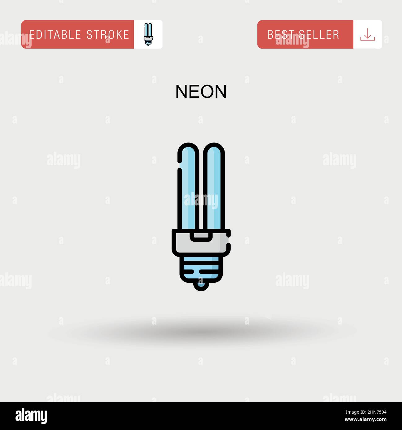 3d realistic neon alphabet hi-res stock photography and images - Alamy