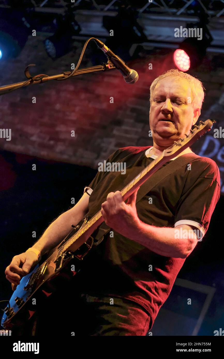 Southampton, UK. 12th Feb, 2022. Simon Stebbing, former guitarist and ...