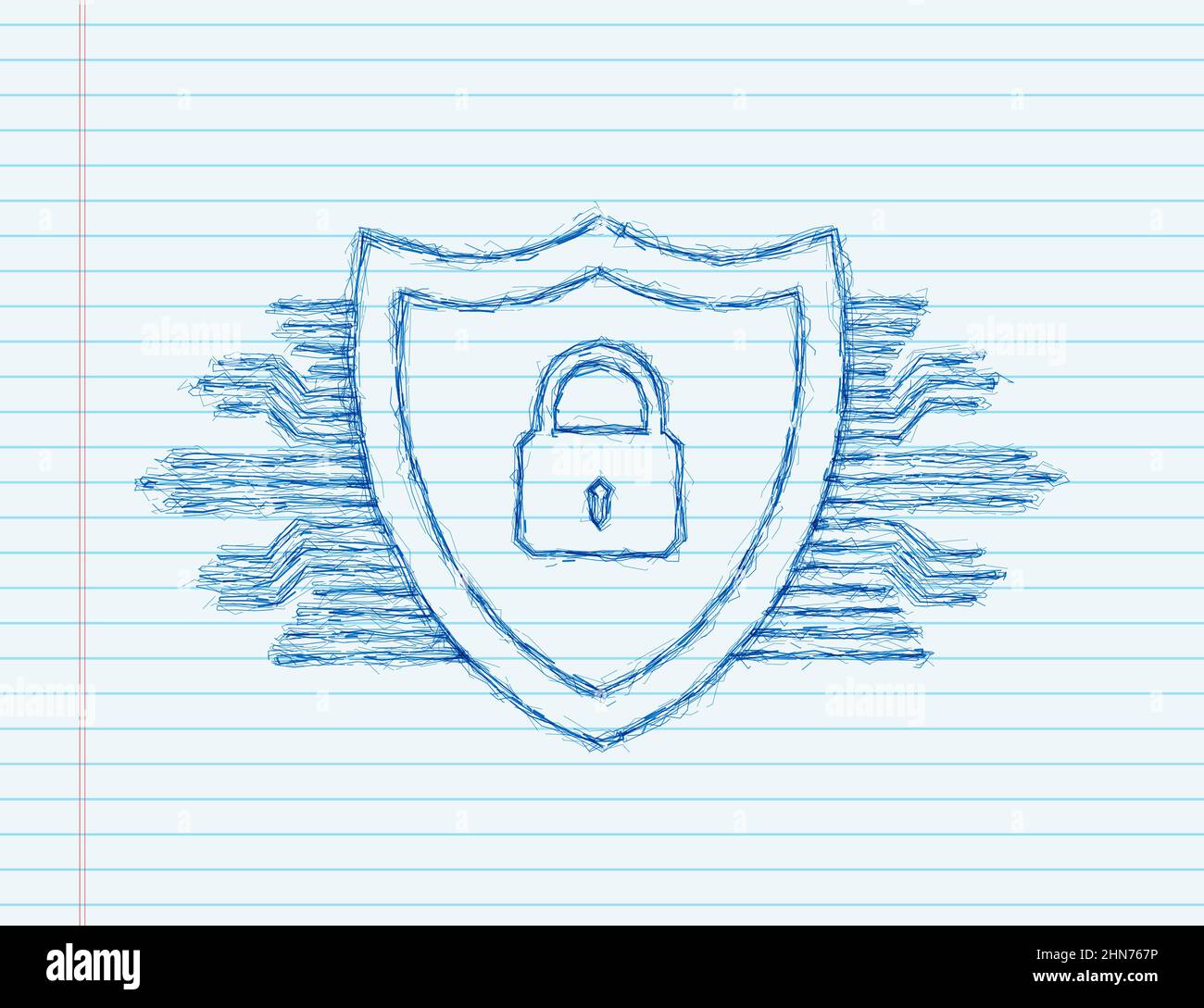 Cyber security vector logo with shield and check mark. Security shield ...