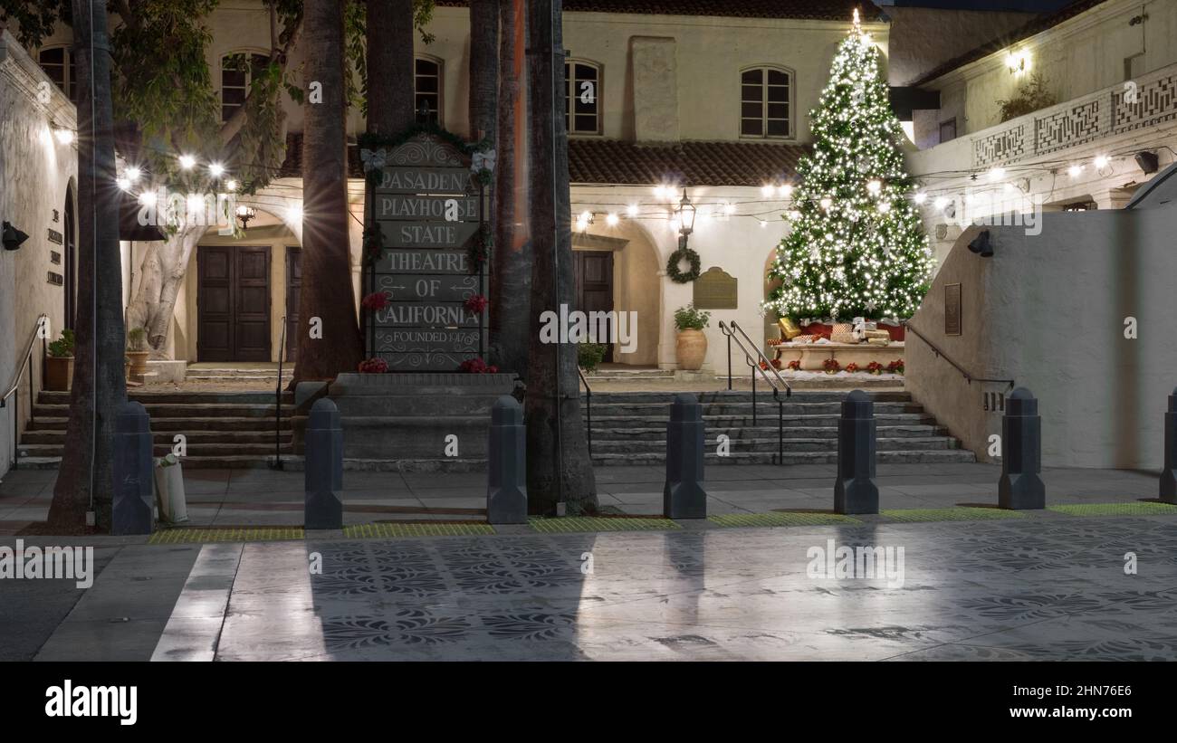 Pasadena Playhouse Theater. The theater is a historic performing arts ...