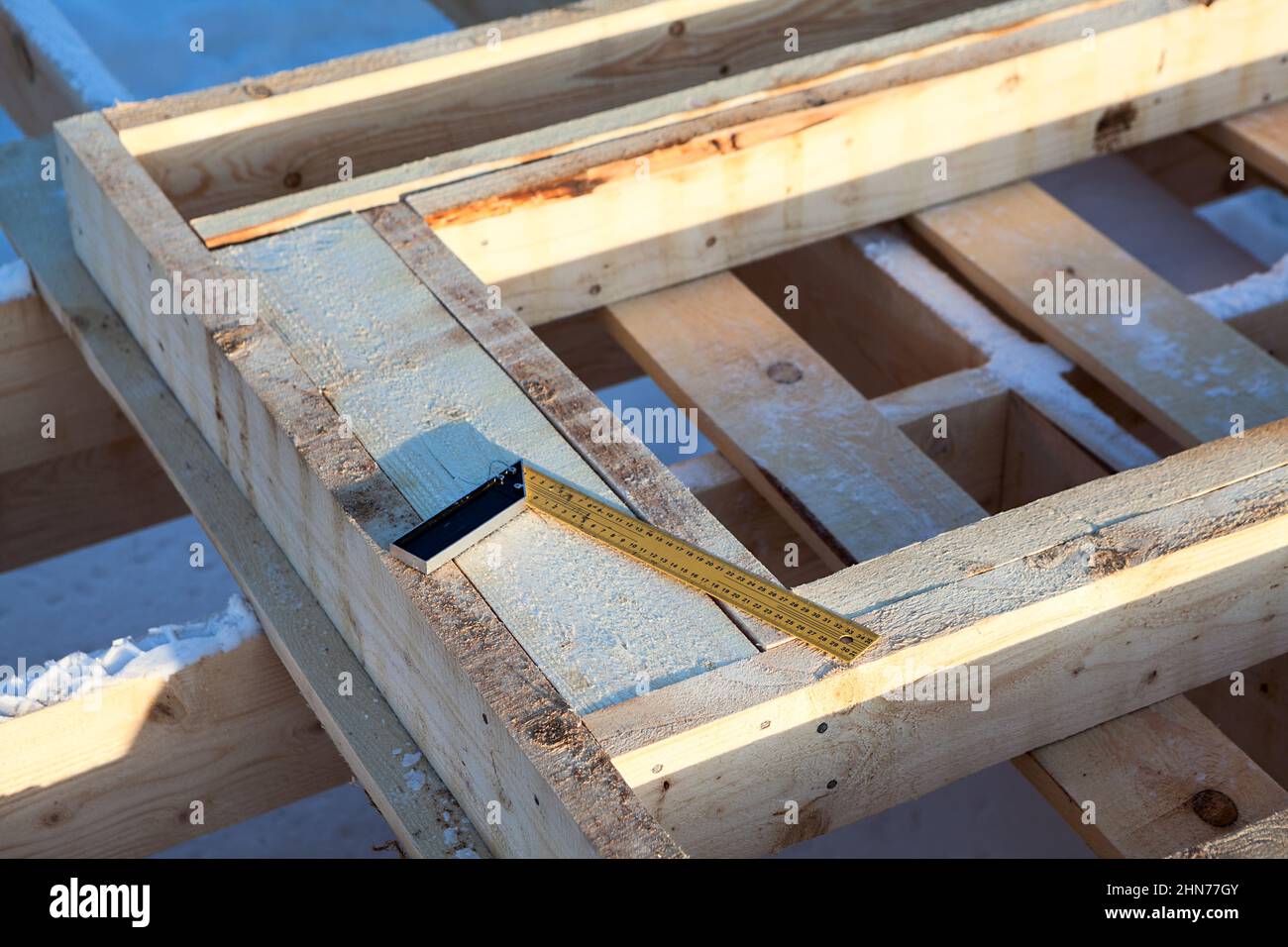 Grillage beams hi-res stock photography and images - Alamy