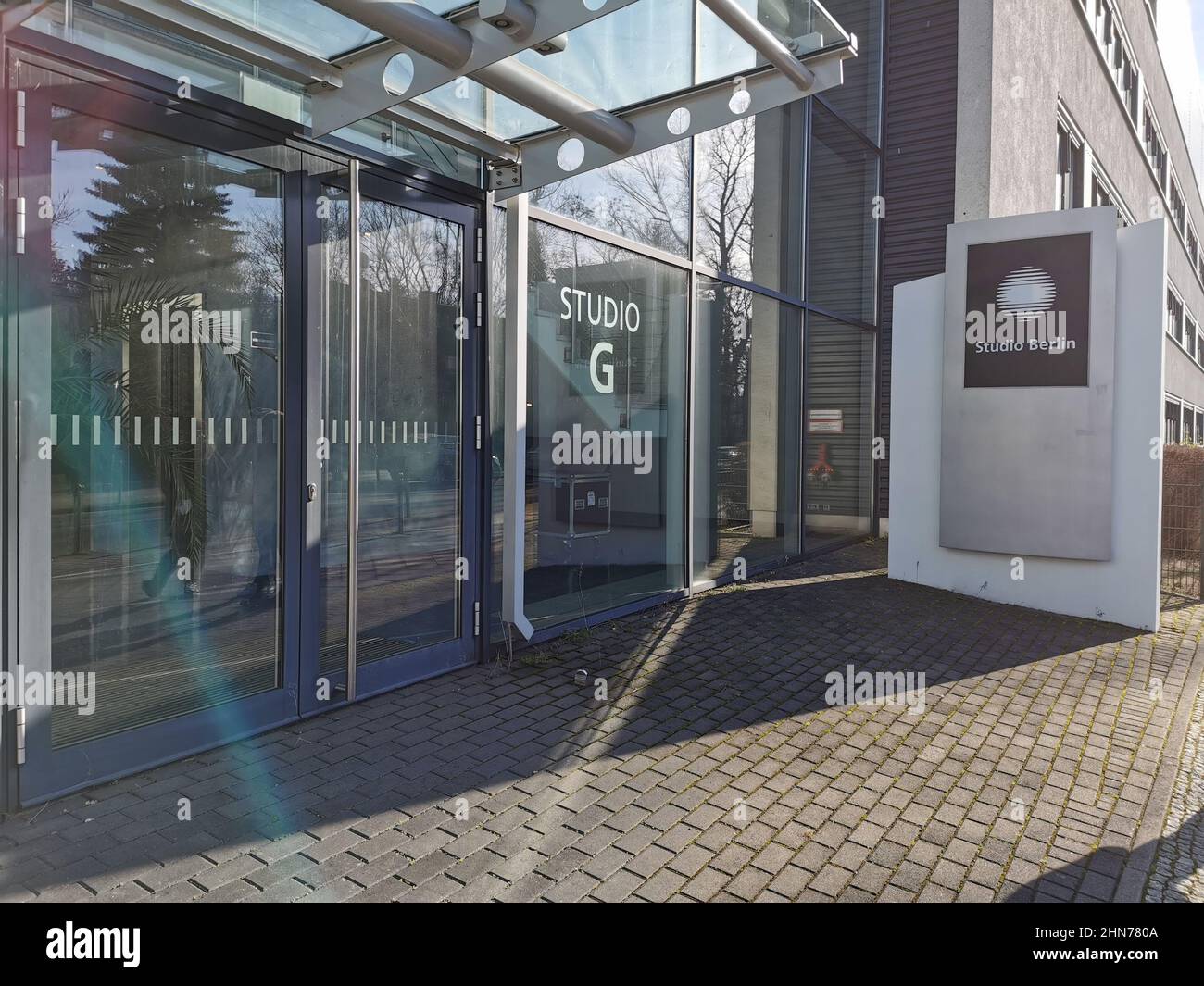 Studio G in Berlin Adlershof. Hier wird unter andrem die Sendung "Klein ...