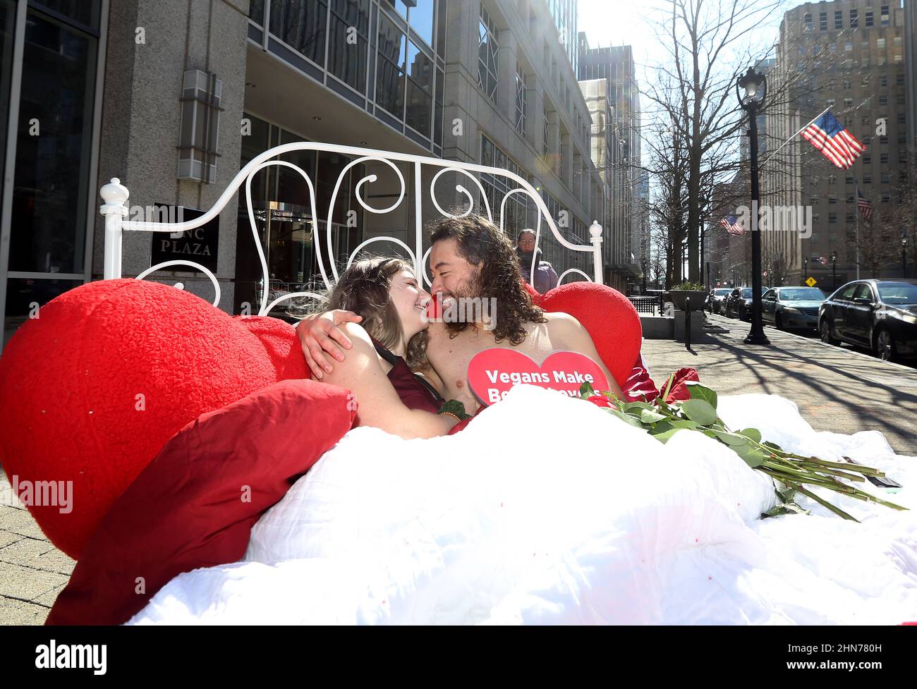 Raleigh, North Carolina, USA. 14th Feb, 2022. SKY DAWSON of Indiana and ...