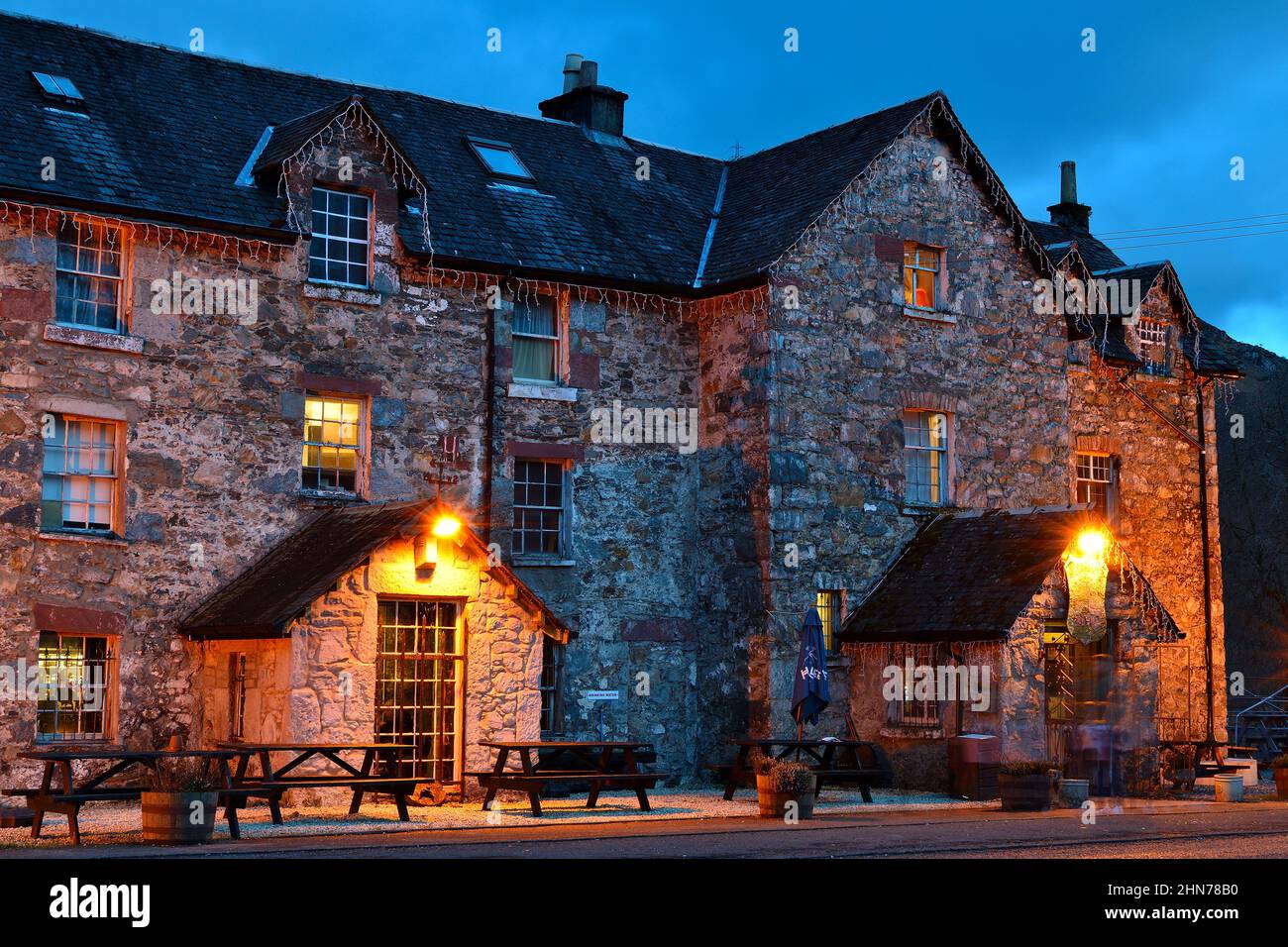 View of Drovers Inn Stock Photo - Alamy