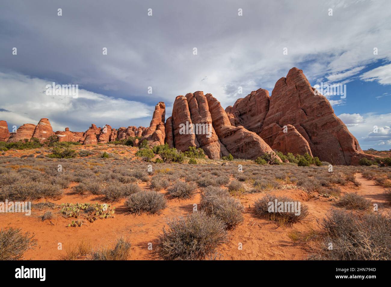 Arches National Park, Moab, Utah Stock Photo - Alamy