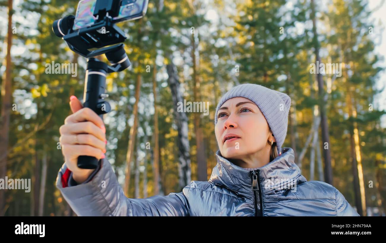 Slow motion handheld video caucasian hi-res stock photography and ...