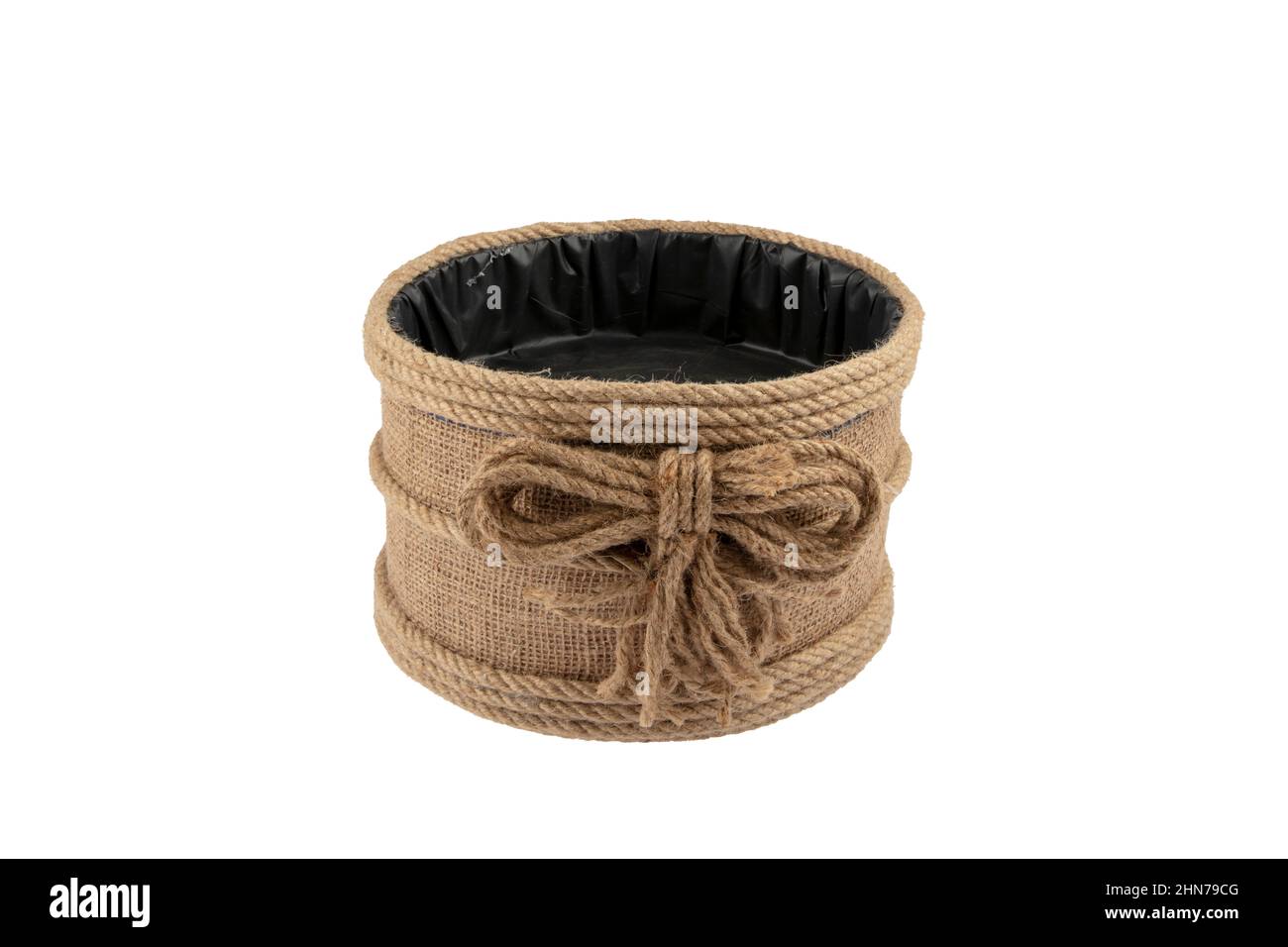 linen yarn box. Jute Rope Bag, Basket, Natural Jute Twine Bag, Baskets ...