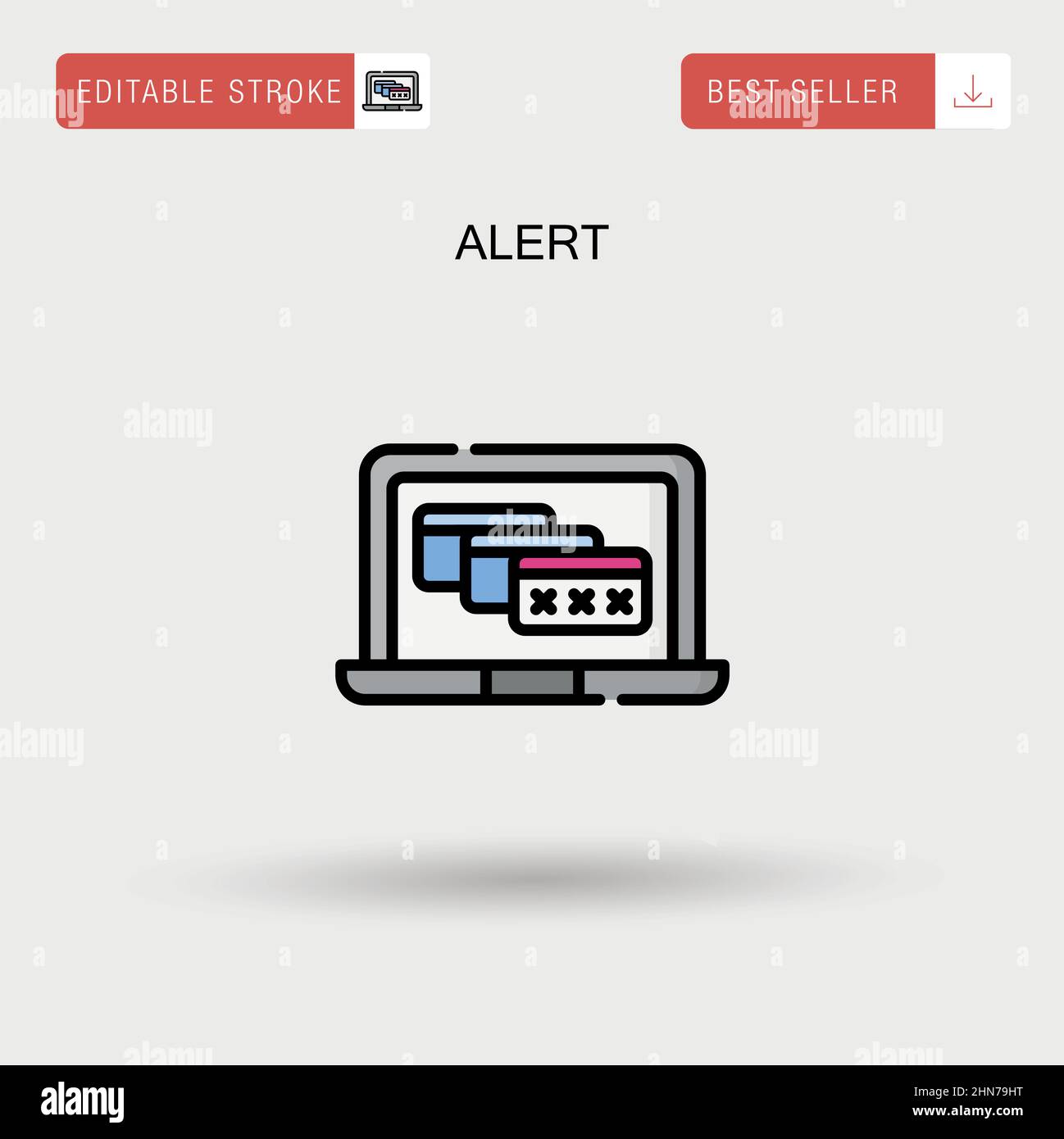 Safety alert Stock Vector Images - Alamy