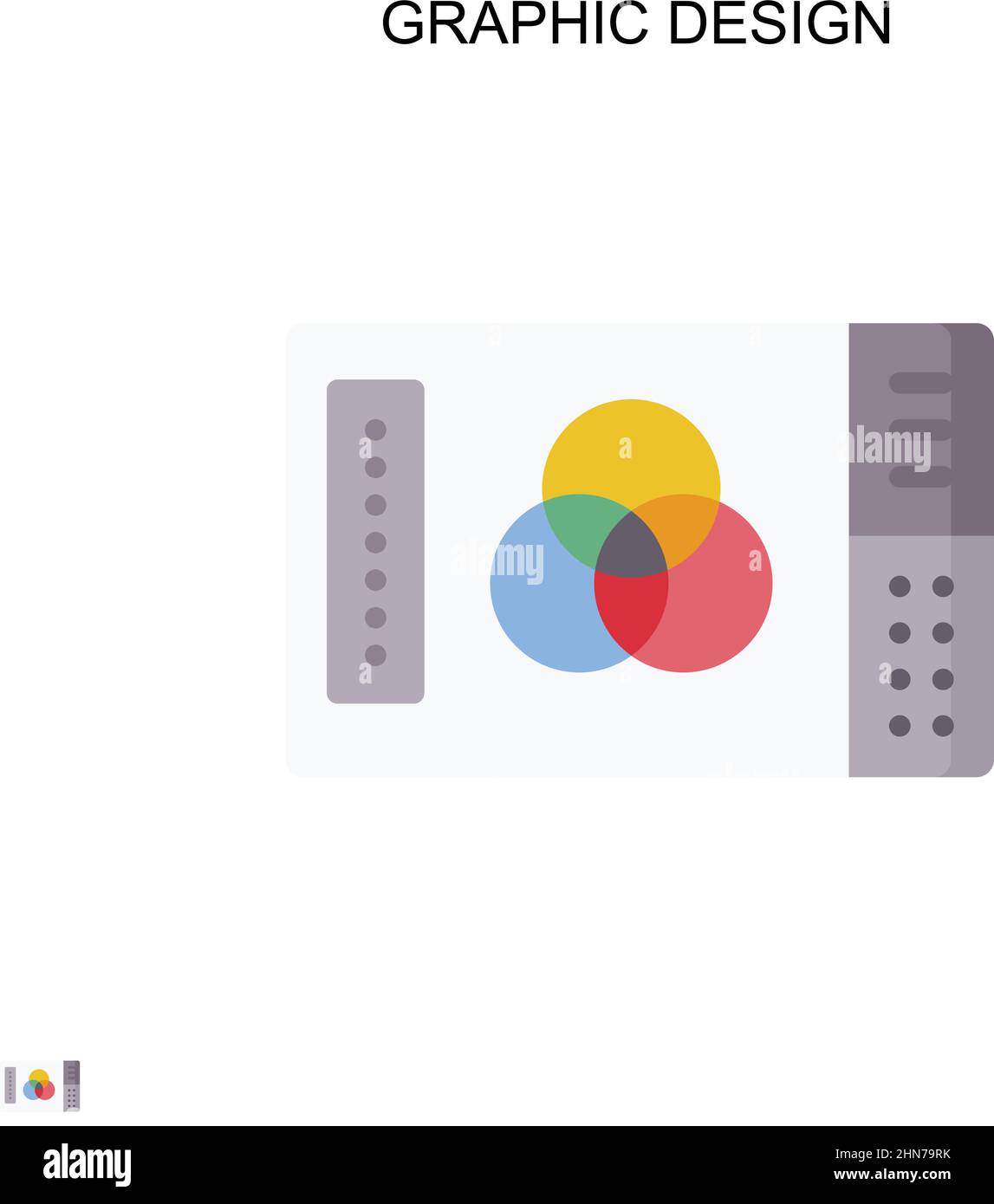 Graphic Design Simple Vector Icon Illustration Symbol Design Template For Web Mobile Ui Element