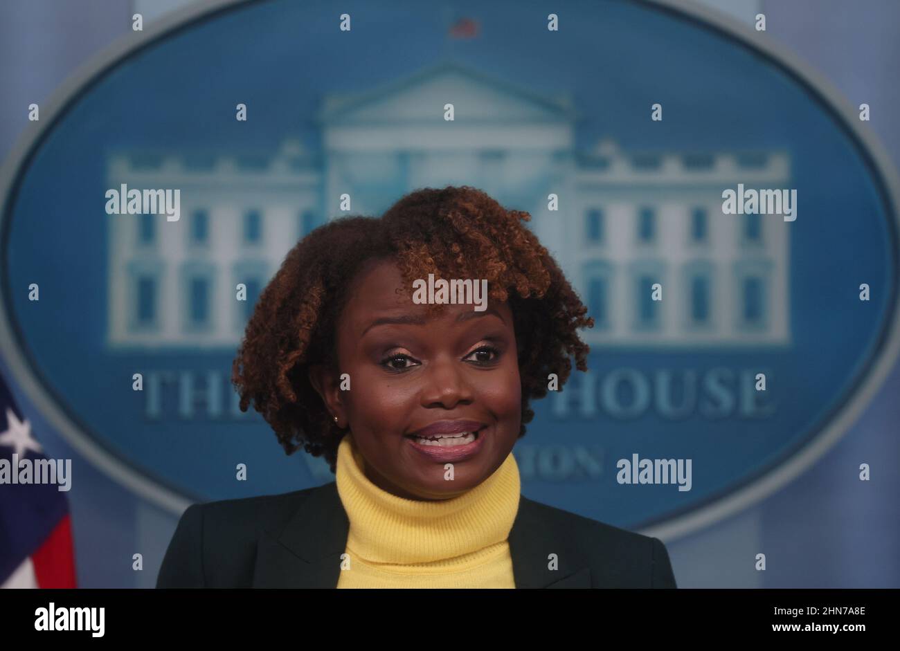 White house principal deputy press secretary karine jean pierre hi-res ...