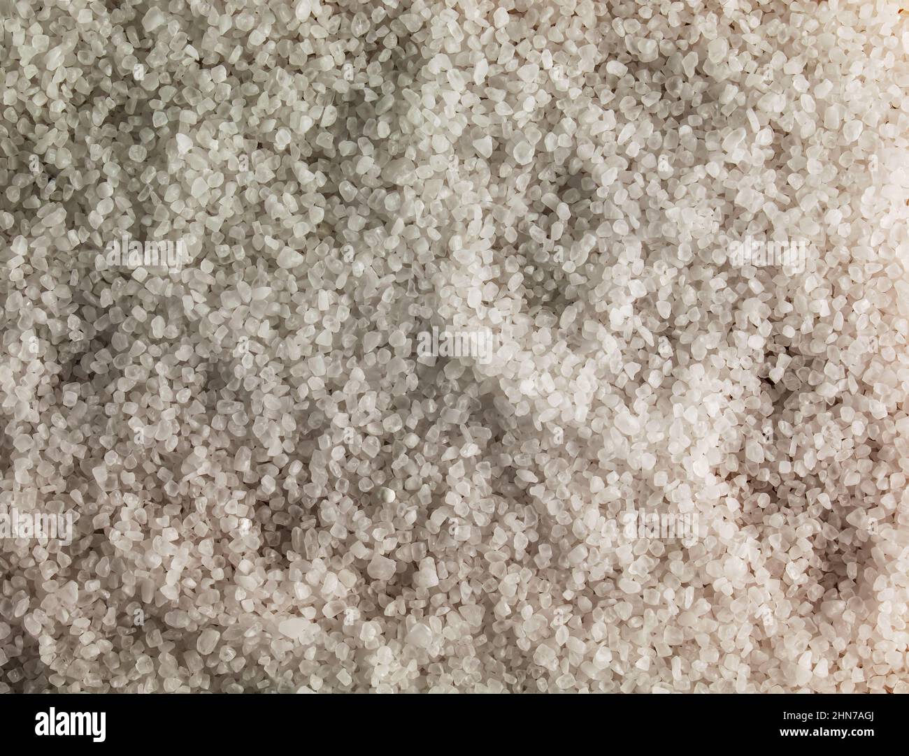 Background of coarsely ground salt. Close-up. Texture of sea salt for ...