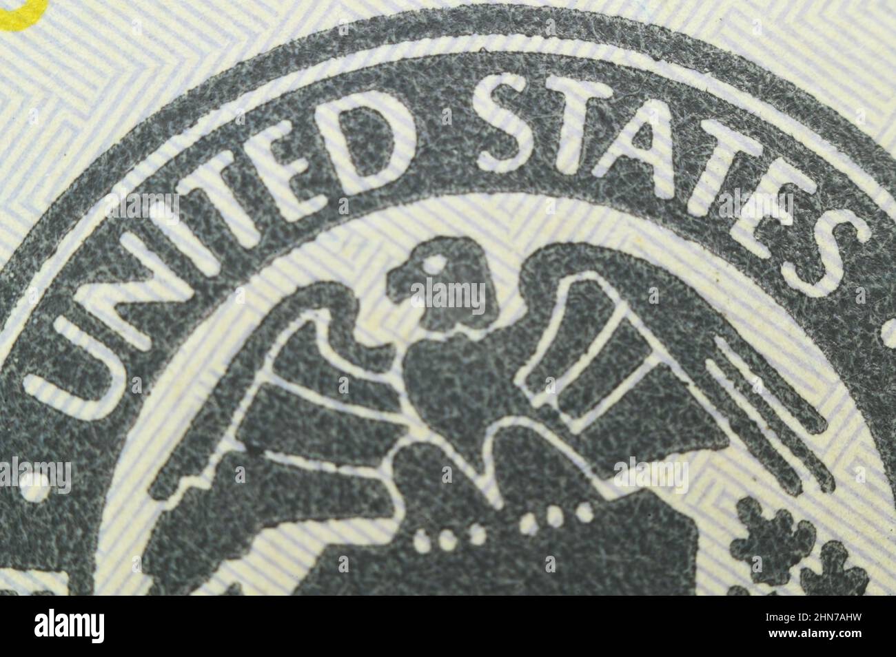 Dollar bill note eagle hi-res stock photography and images - Alamy