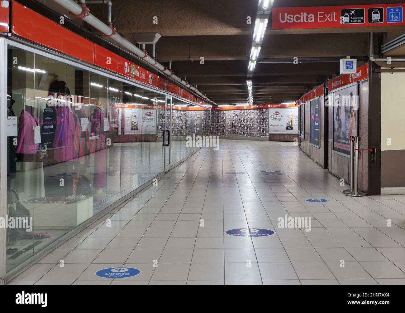 Cadorna Milan Metro Line