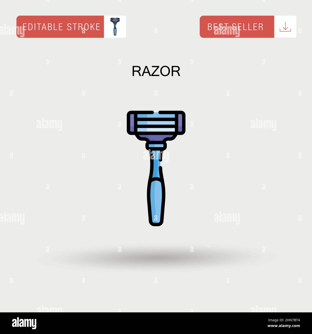 Razor tool Stock Vector Images - Alamy