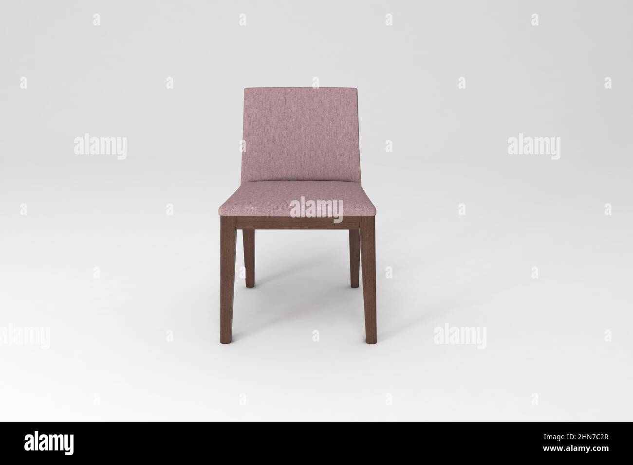 3D rendered chair isolated on a white background Stock Photo - Alamy