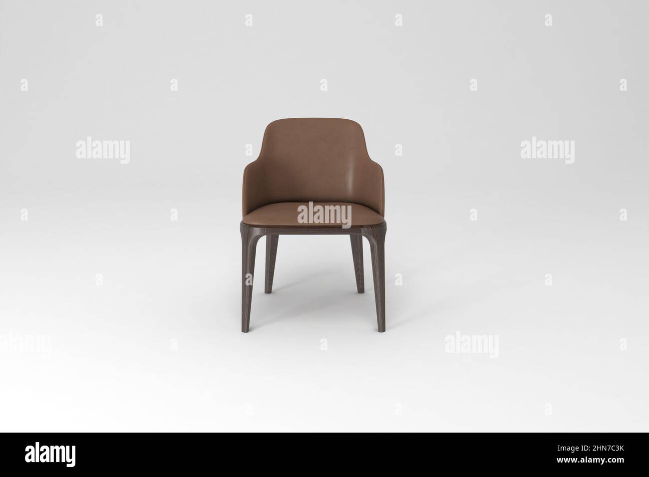 3D rendered chair isolated on a white background Stock Photo - Alamy