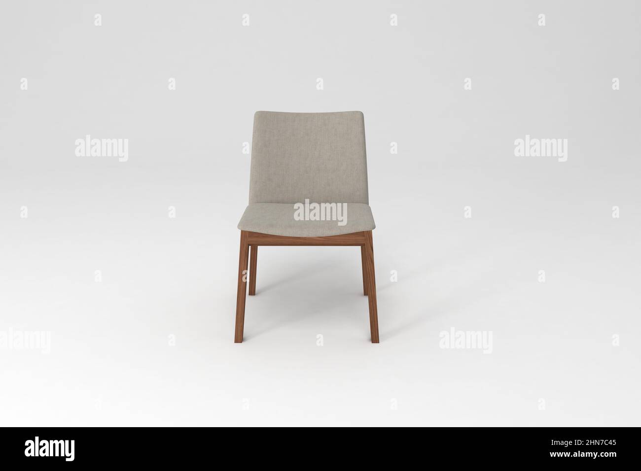 3D rendered chair isolated on a white background Stock Photo - Alamy