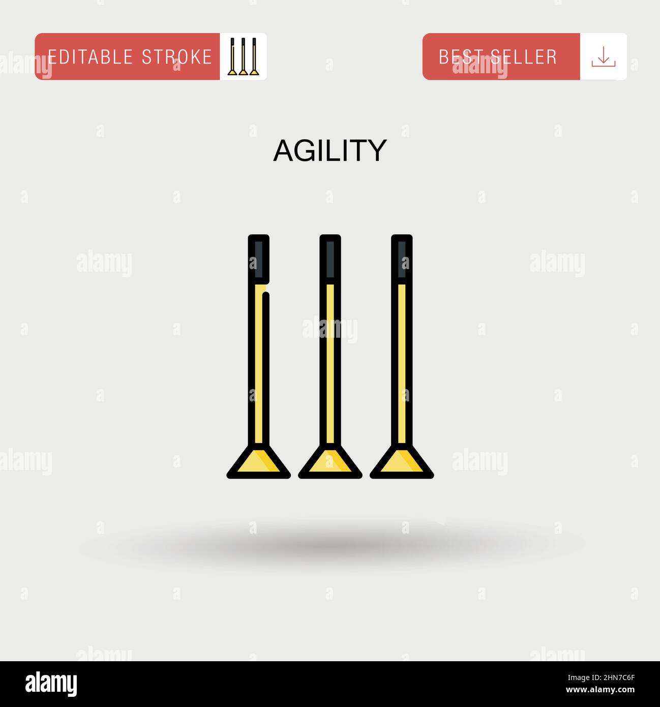 Agility Simple vector icon Stock Vector Image & Art - Alamy