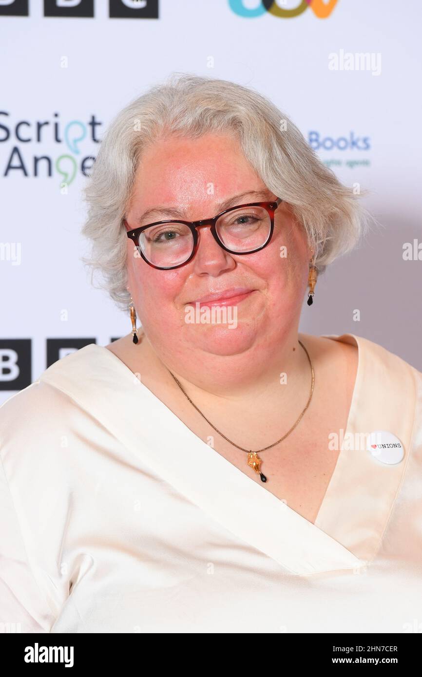 London, UK. 14 February 2022. Lisa Holdsworth attending The Writers ...