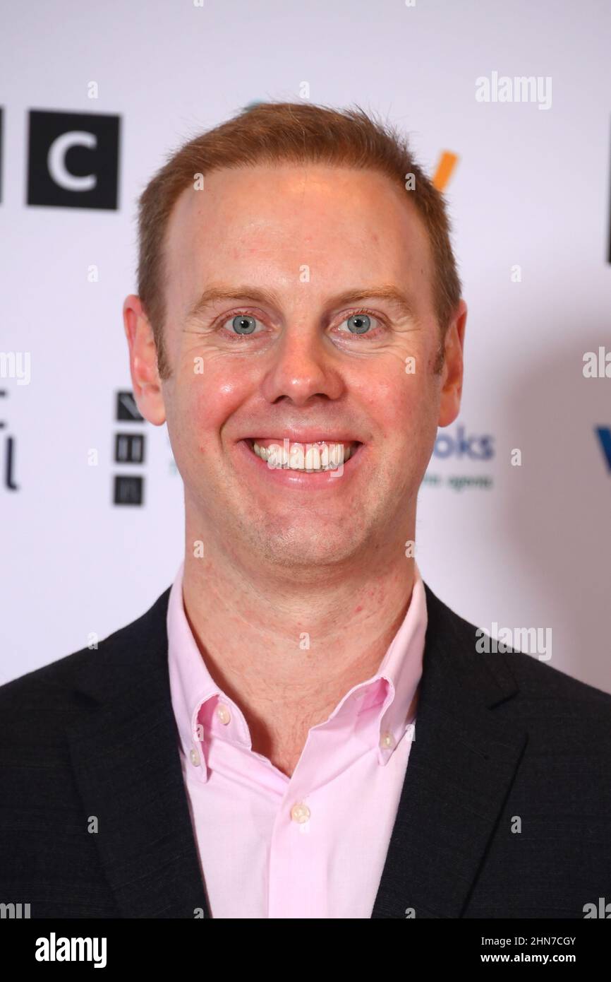 London, UK. 14 February 2022. Samuel Bailey attending The Writers ...