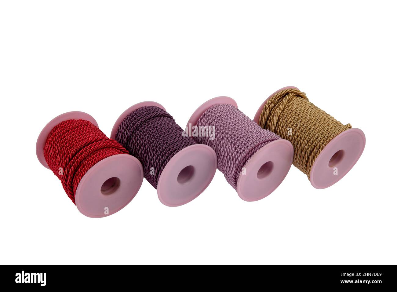 White colored thick braided rope hi-res stock photography and images ...