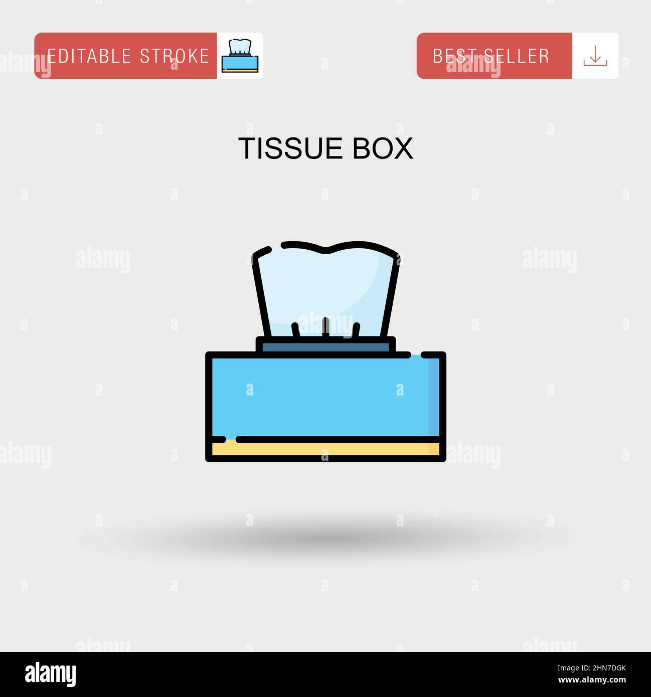 Pull tissue Stock Vector Images - Alamy