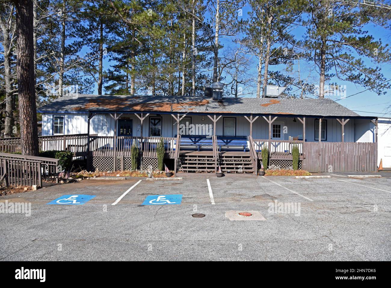 Atlanta, GA, USA. 13th Feb, 2022. Ozark Filming Locations, Blue Cat ...