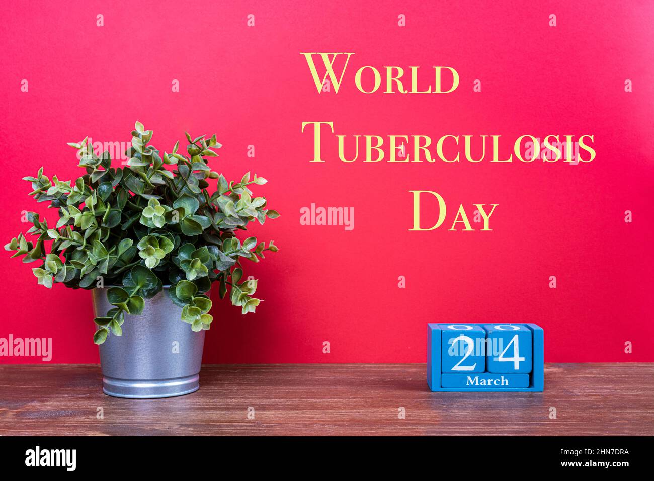 the concept celebrating the World Tuberculosis Day the March 24 Stock ...