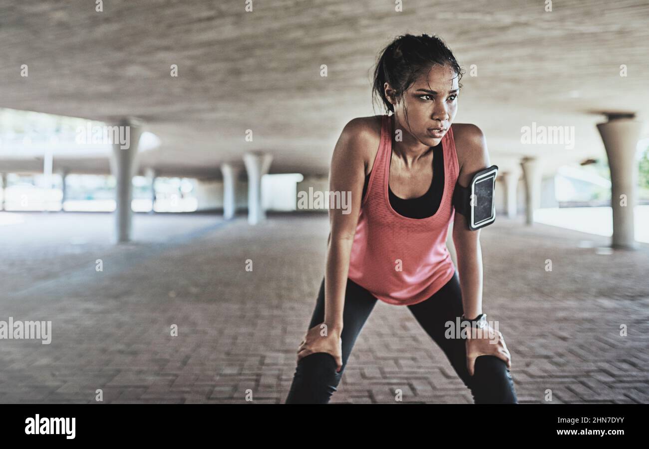 Sweaty woman exercise sport hi-res stock photography and images - Alamy