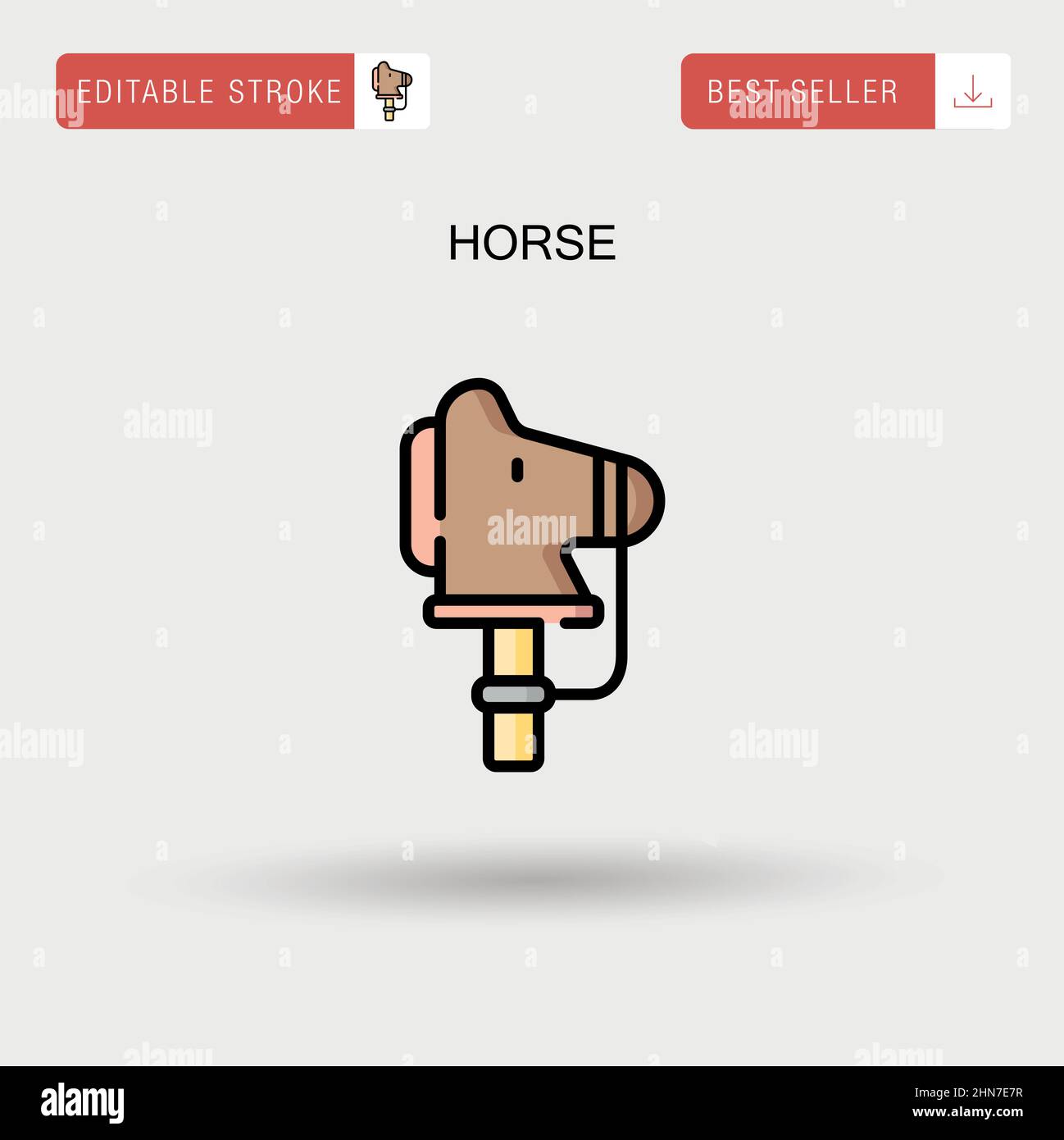 Beautiful black horse outdoor Stock Vector Images - Alamy