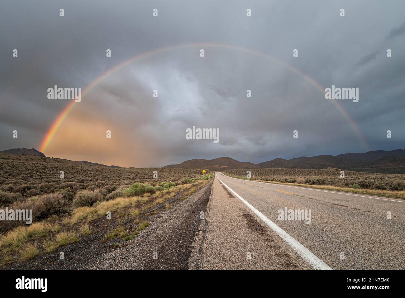Utah highway sunset hi-res stock photography and images - Alamy