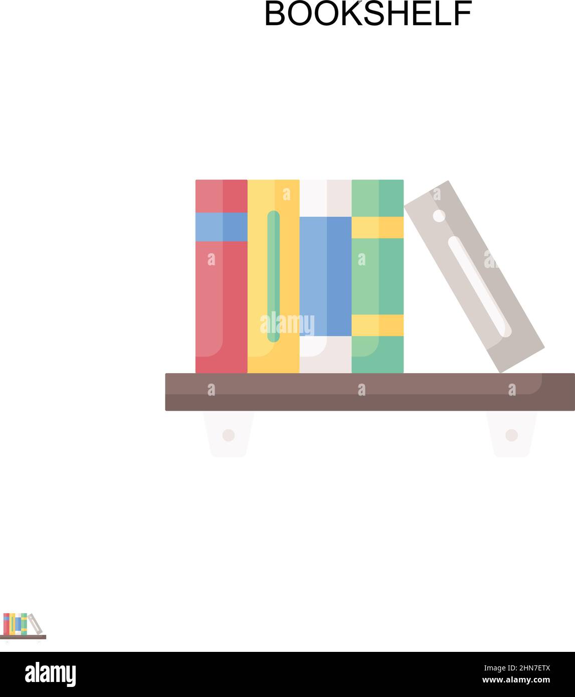 Antique bookcase Stock Vector Images - Alamy