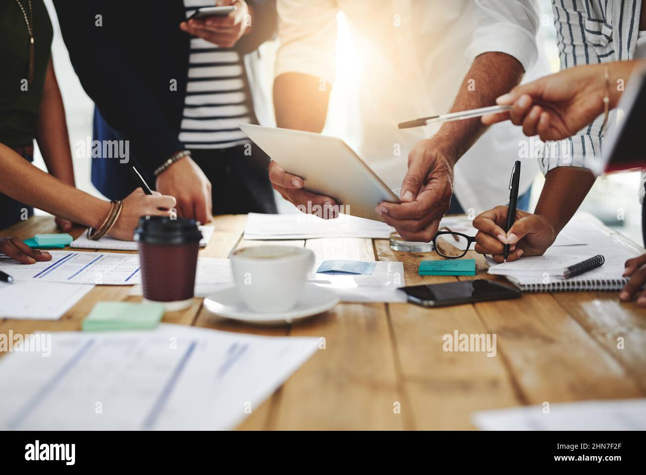 Creativity, brainstorming, planning, teamwork, execution then success ...