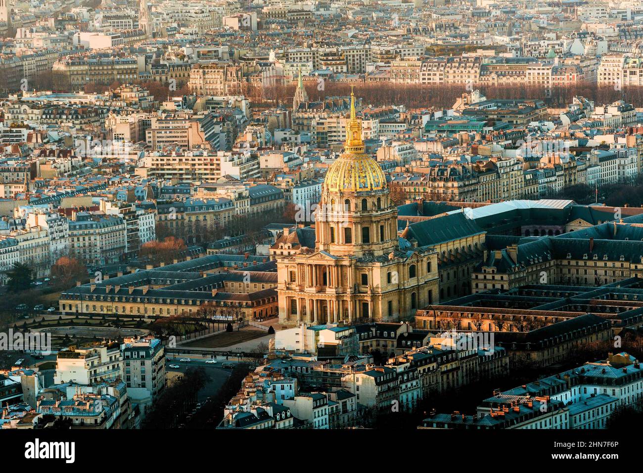 Beautiful daytime view to Paris Stock Photo - Alamy