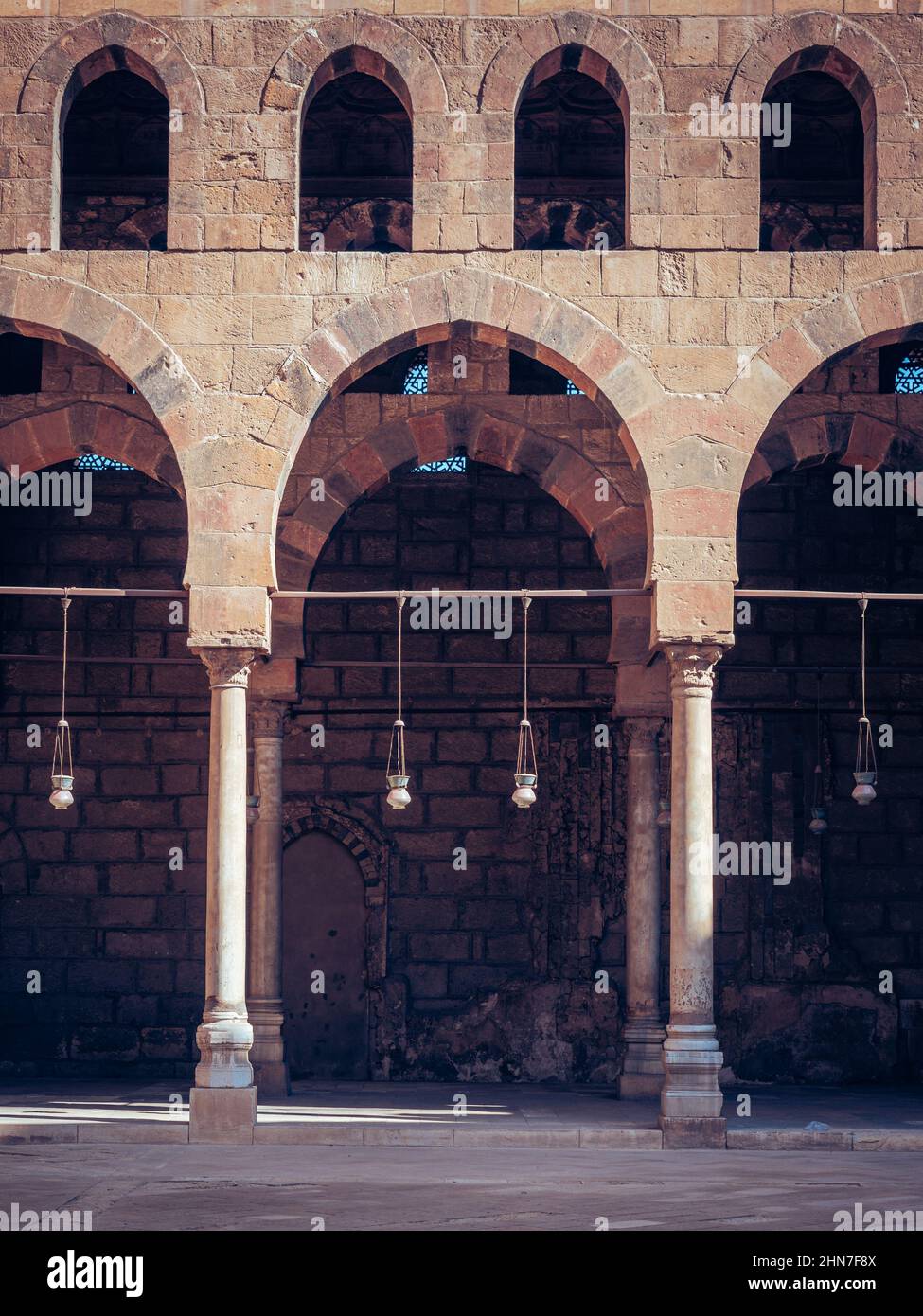 Vertical shot of ancient buildings in Cairo, Egypt Stock Photo - Alamy