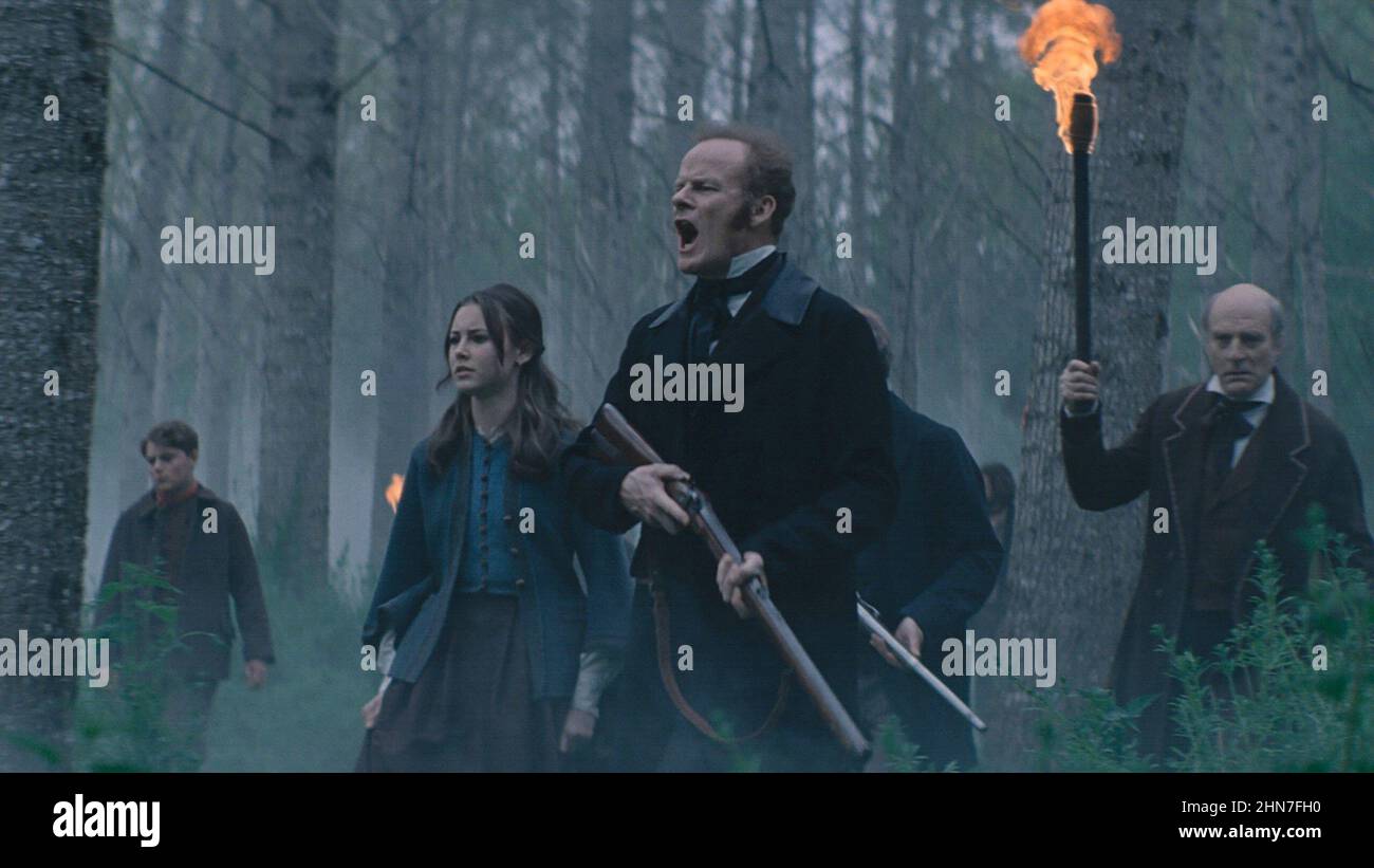 THE CURSED, (aka EIGHT FOR SILVER), front, from left: Amelia Crouch ...