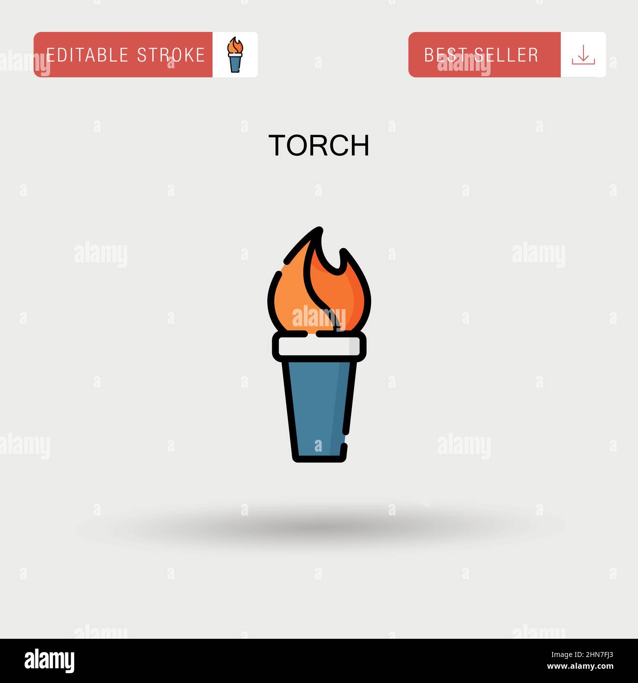 Medieval torch light hi-res stock photography and images - Alamy